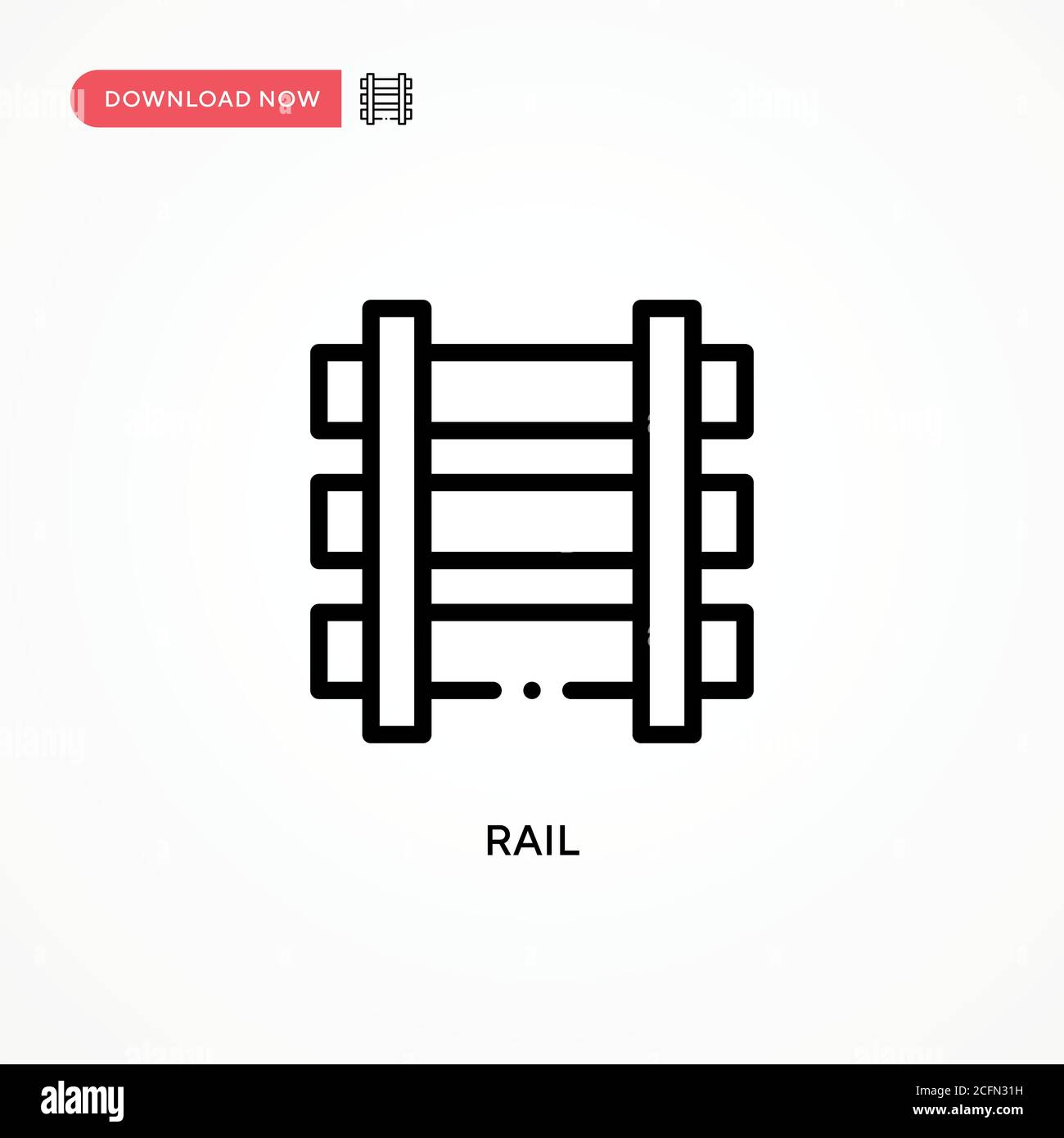 Railroad tracks industrial site Stock Vector Images - Alamy