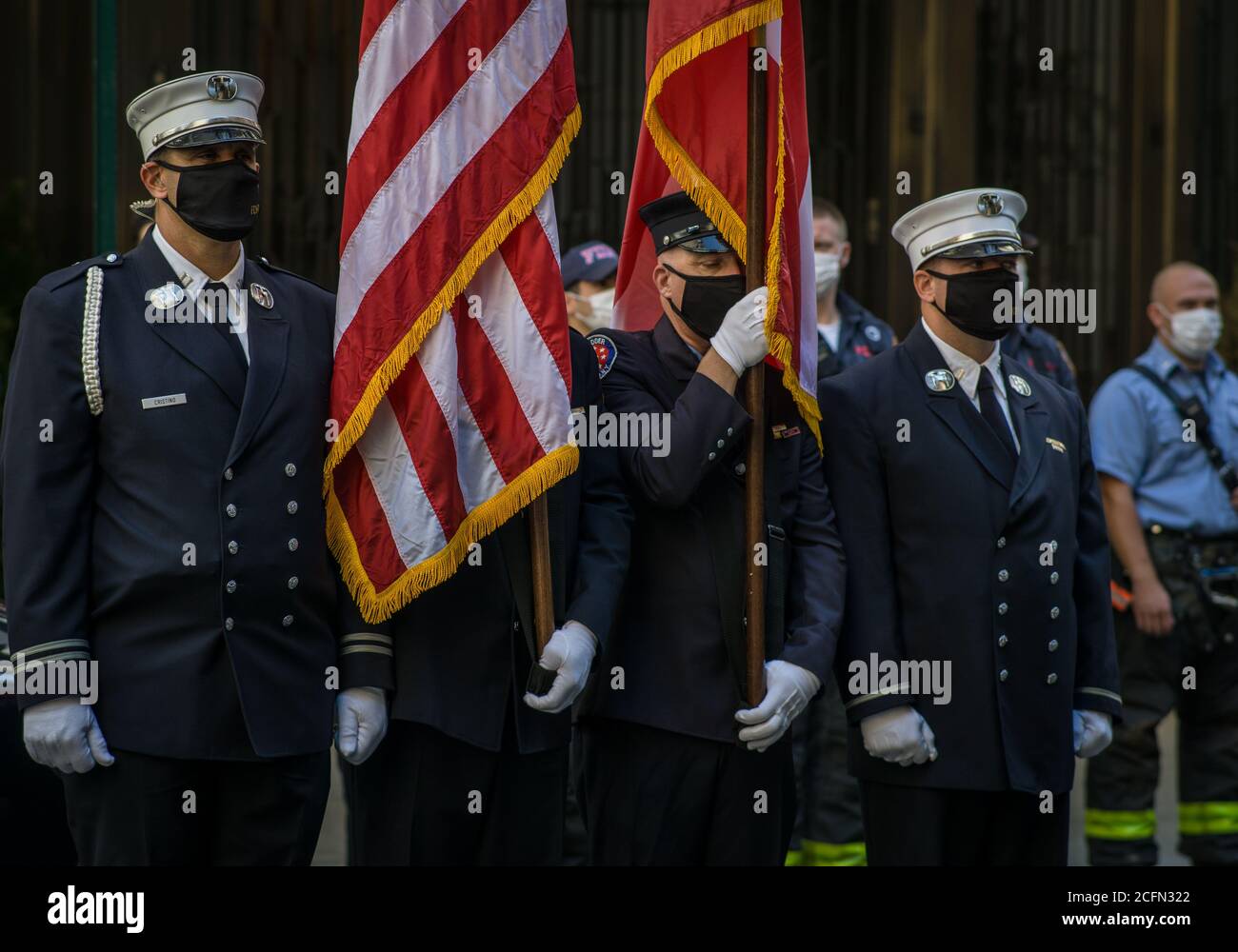 Father Mychal Judge 9/11 Walk of Remembrance Stock Photo - Alamy