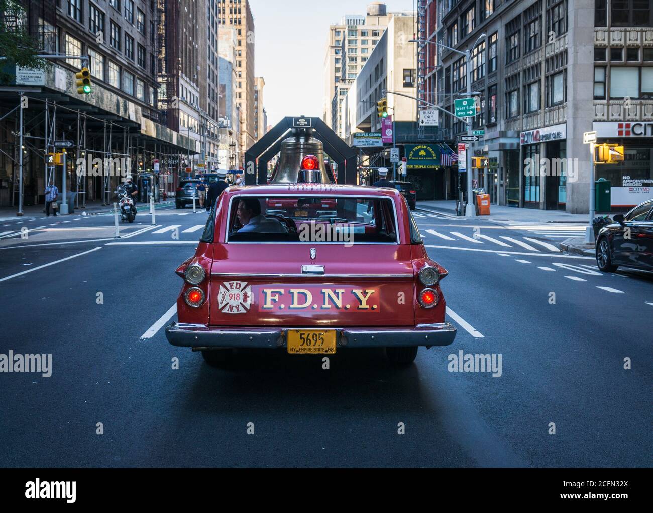 Father Mychal Judge 9/11 Walk of Remembrance Stock Photo - Alamy