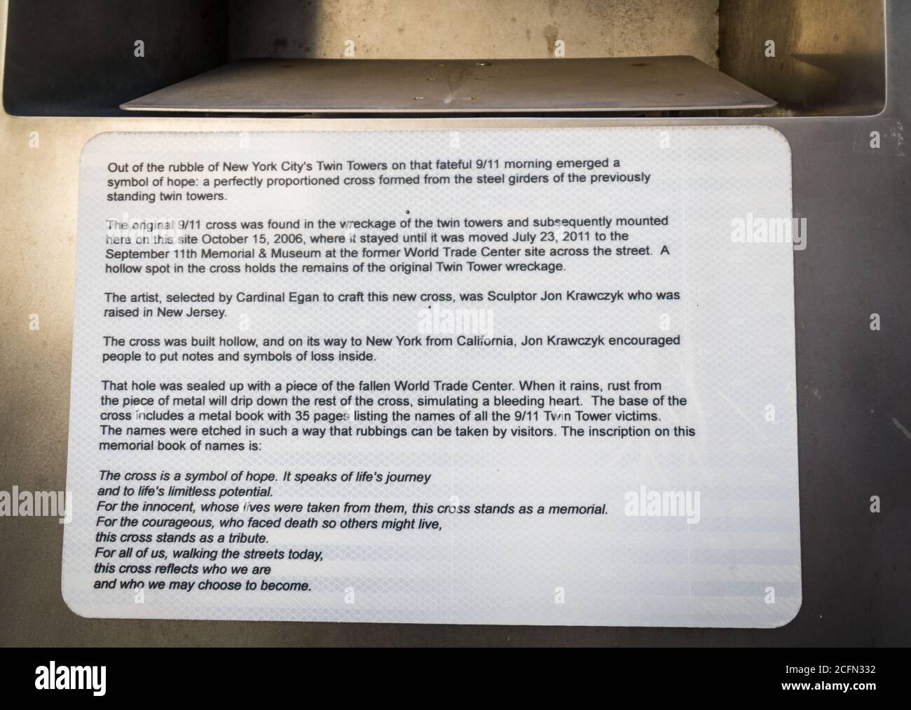 Father Mychal Judge 9/11 Walk of Remembrance Stock Photo - Alamy