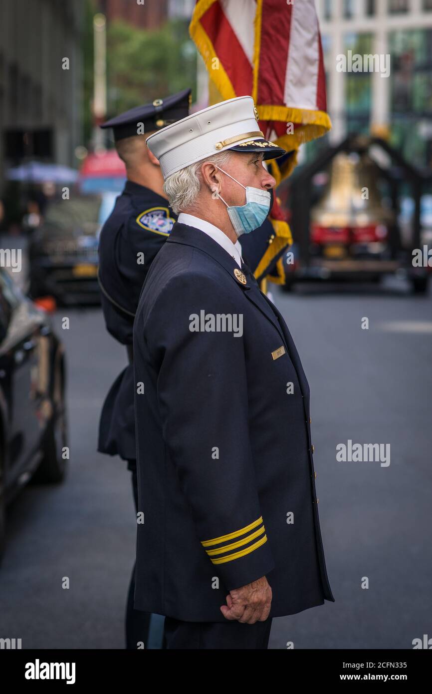 Father Mychal Judge 9/11 Walk of Remembrance Stock Photo - Alamy