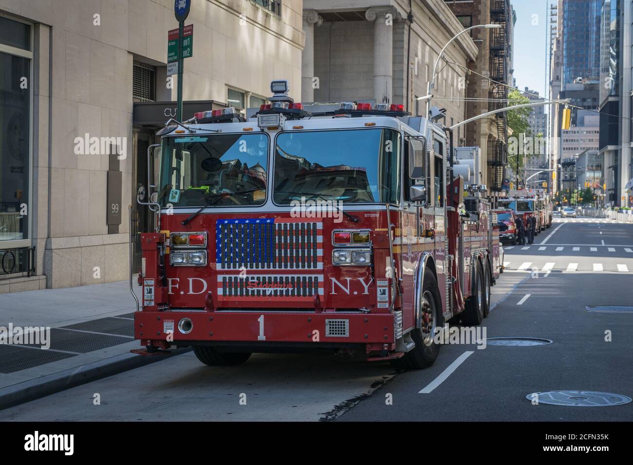 Father Mychal Judge 9/11 Walk of Remembrance Stock Photo - Alamy
