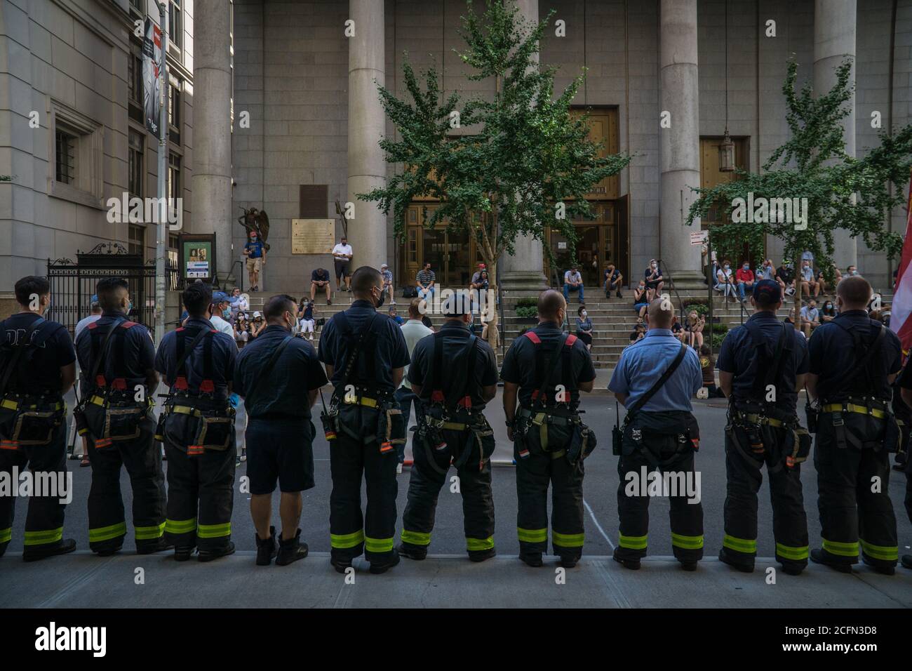 Father Mychal Judge 9/11 Walk of Remembrance Stock Photo - Alamy