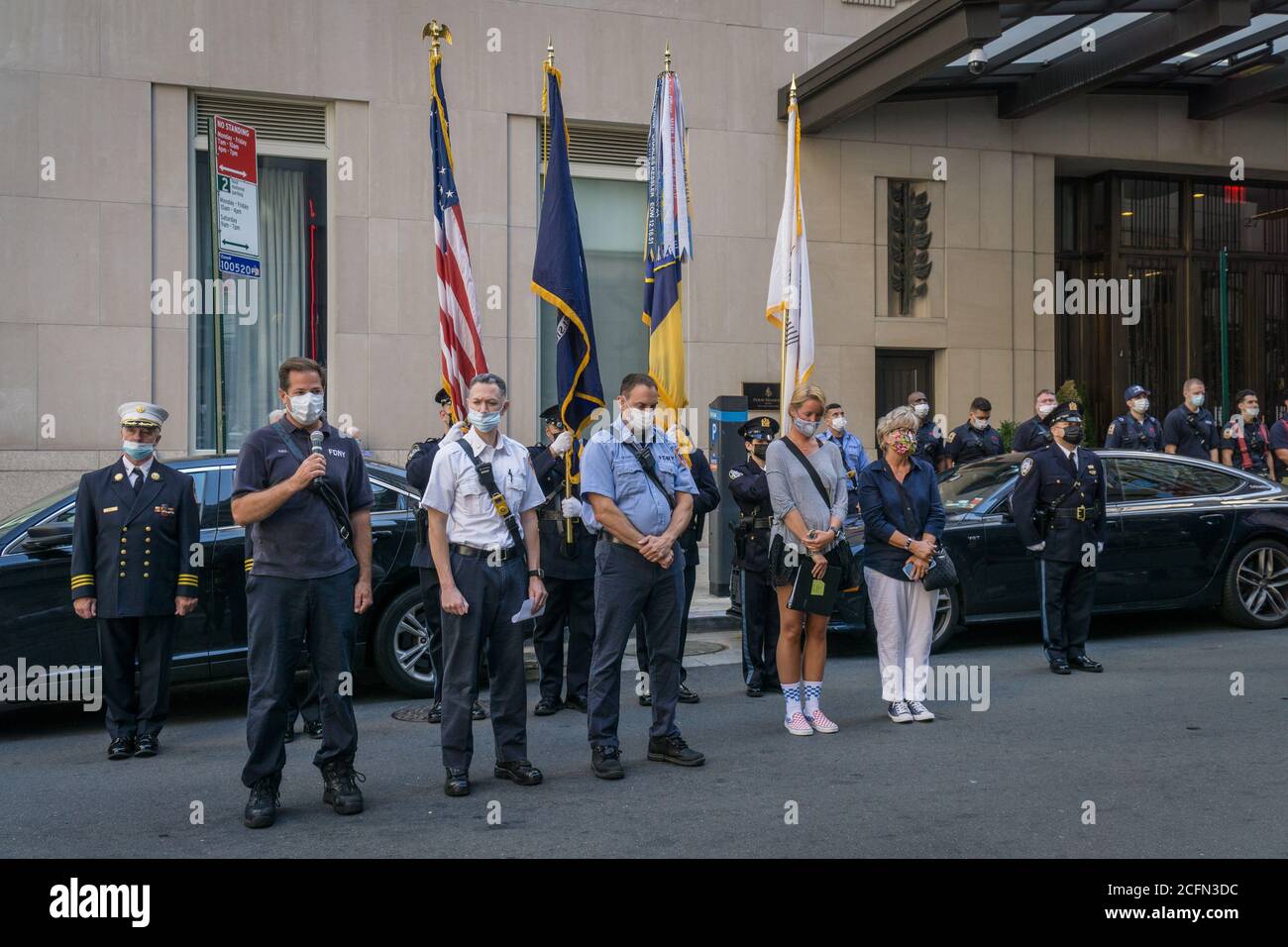 Father Mychal Judge 9/11 Walk of Remembrance Stock Photo - Alamy