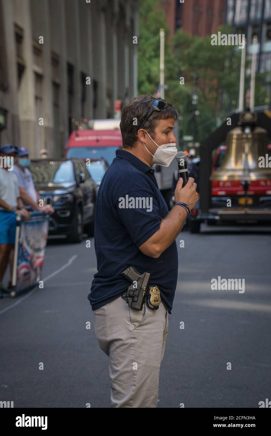 Father Mychal Judge 9/11 Walk of Remembrance Stock Photo - Alamy