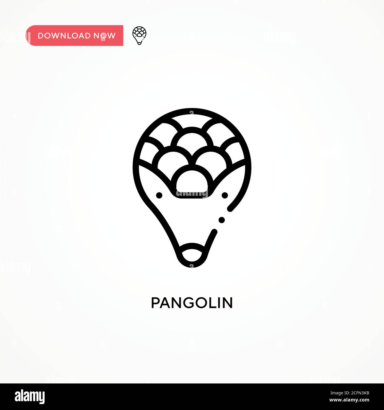 Pangolin conservation Stock Vector Images - Alamy