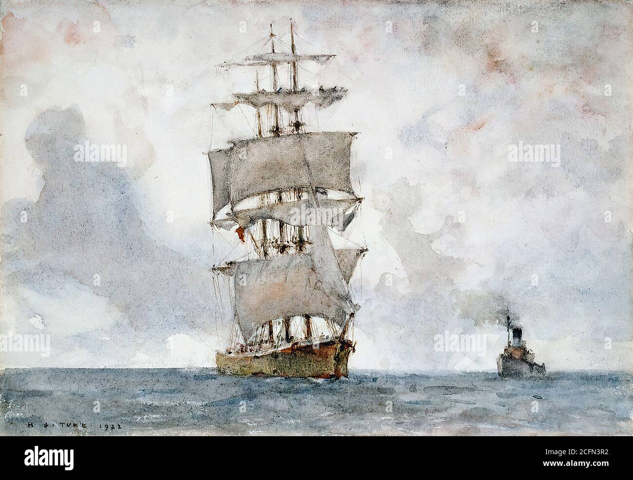 Barque 19th century hi-res stock photography and images - Alamy