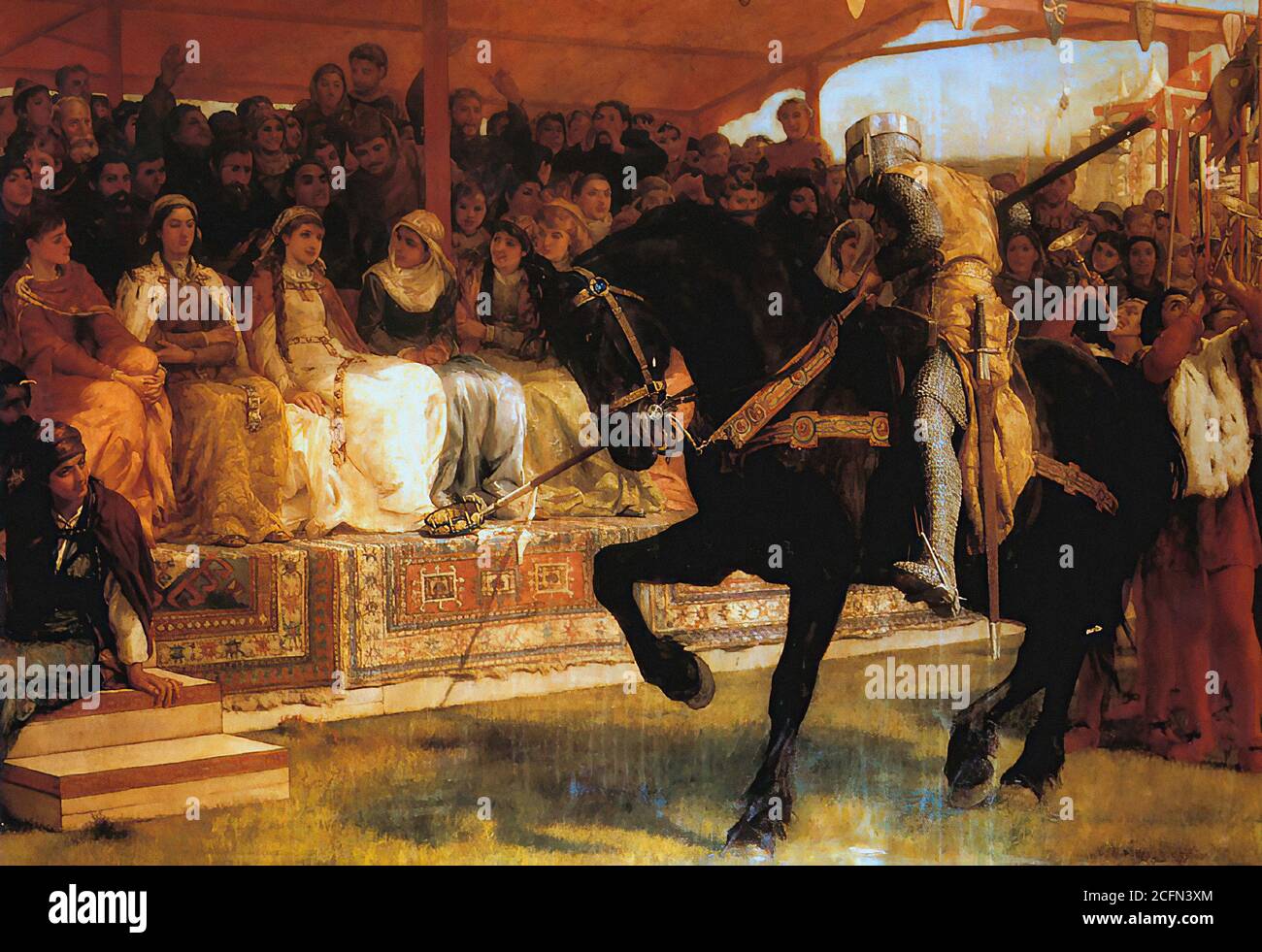 Topham Frank William Warwick - the Queen of the Tournament (Ivanhoe ...