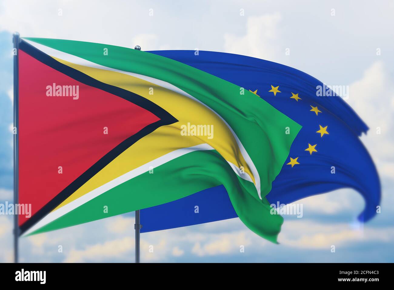 Guyana and eu hi-res stock photography and images - Alamy