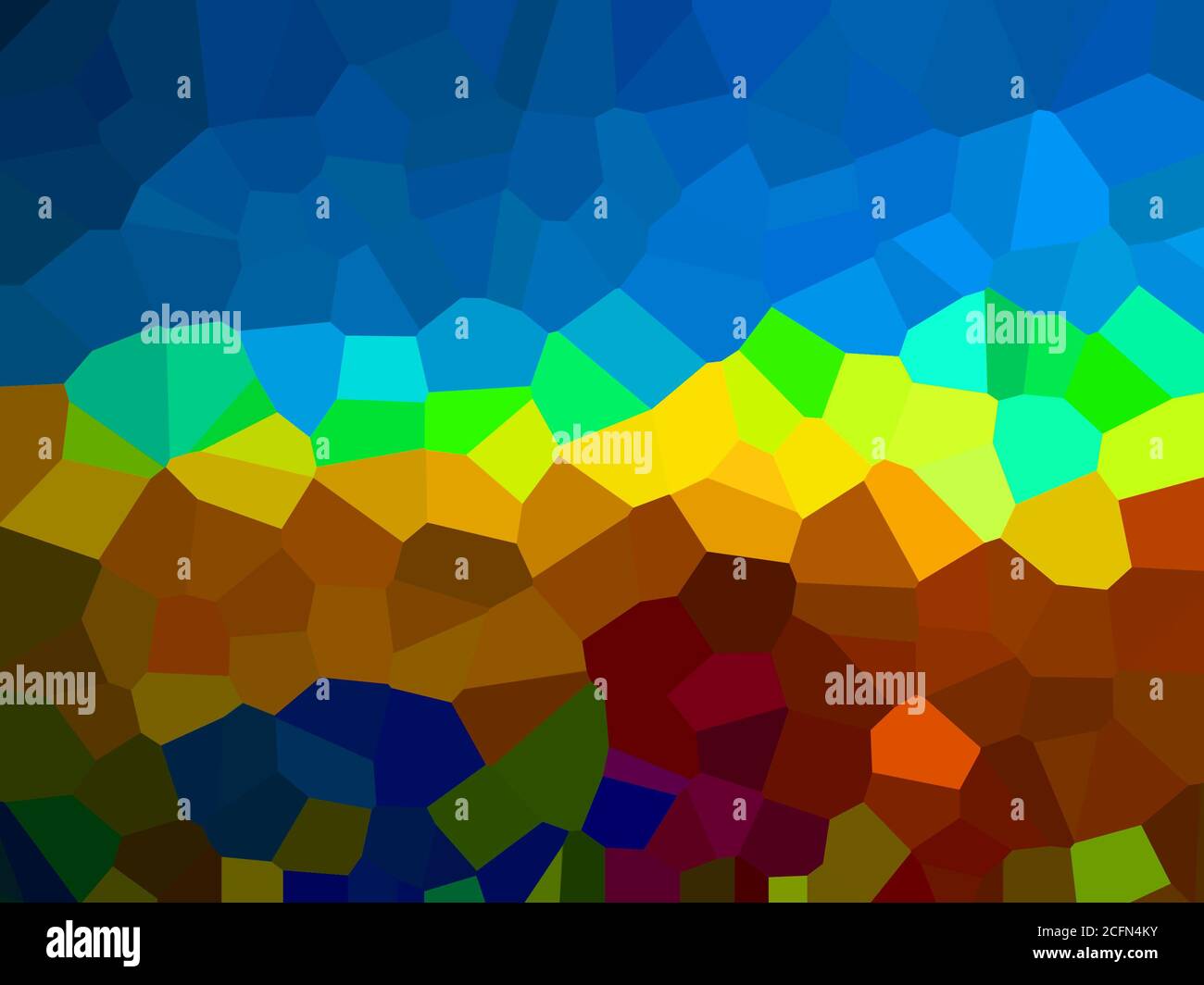 Illustration of Pixels pattern with various bright colors creates an ...
