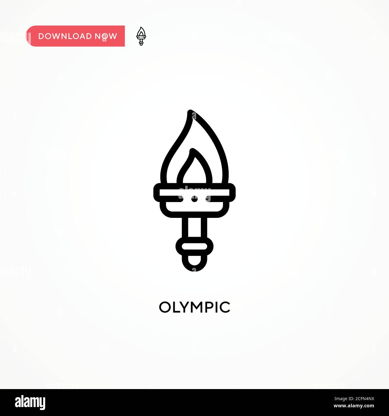 Site of first olympic games Stock Vector Images - Alamy
