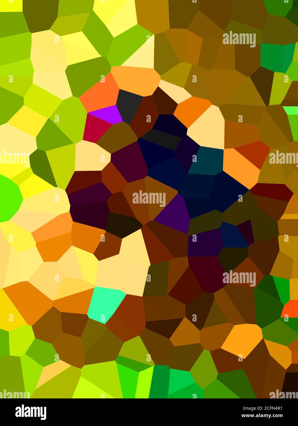 Illustration of Pixels pattern with various bright colors creates an ...