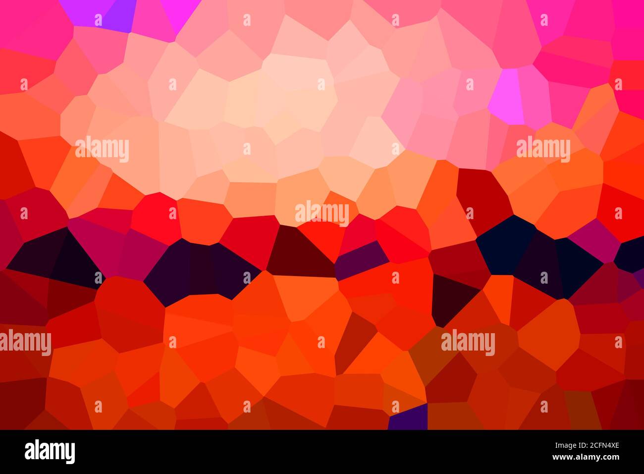 Illustration of Pixels pattern with various bright colors creates an ...