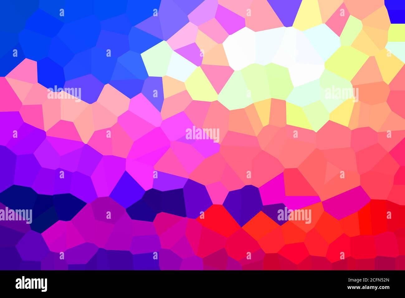 Illustration of Pixels pattern with various bright colors creates an ...