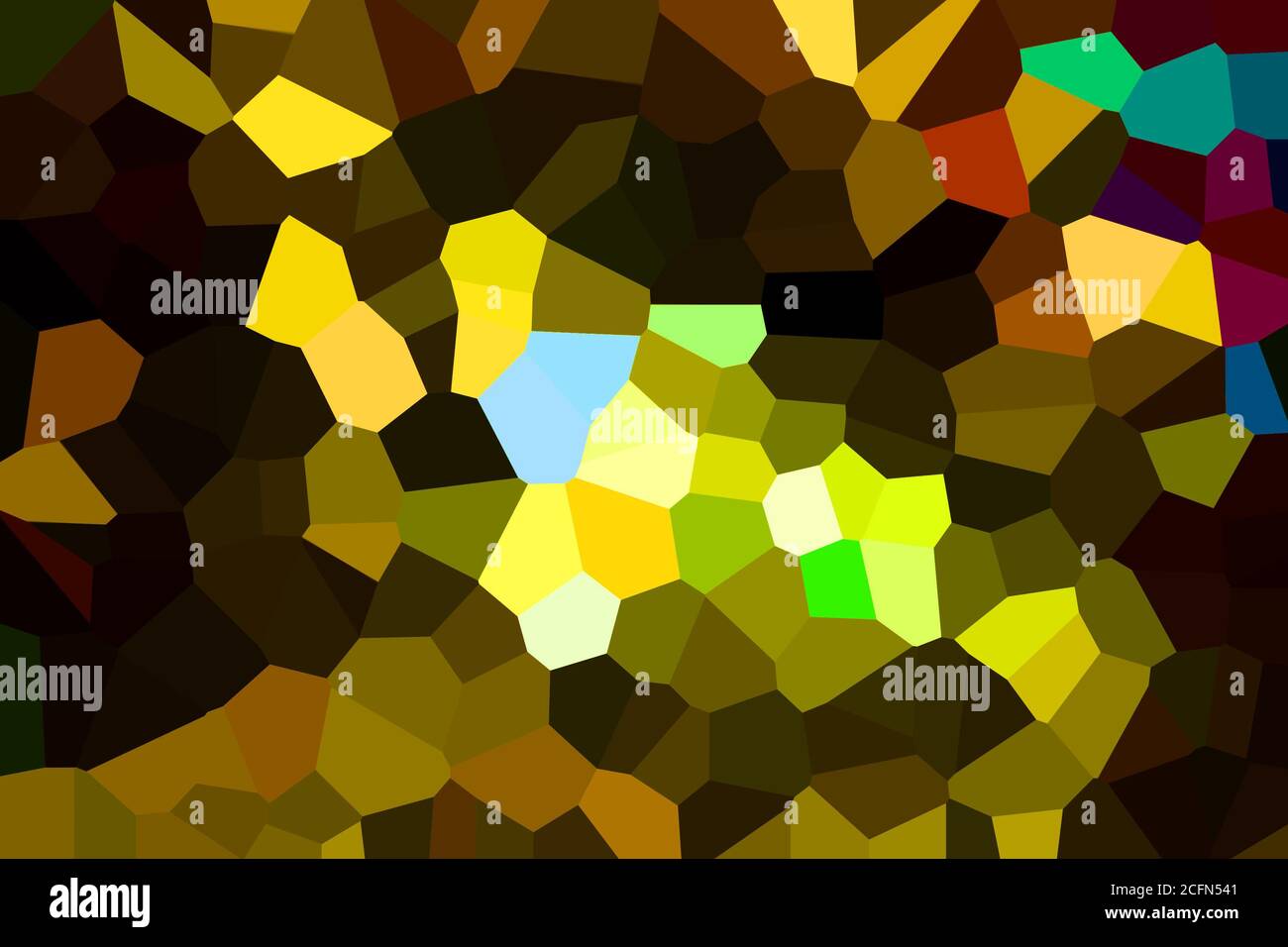 Illustration of Pixels pattern with various bright colors creates an ...