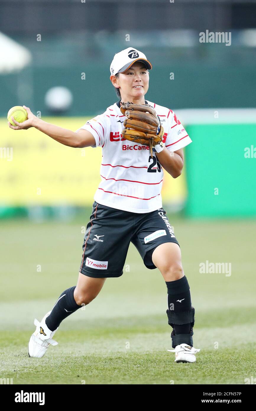 Kanagawa, Japan. 6th Sep, 2020. Yuka Ichiguchi (Bee Queen) Softball ...