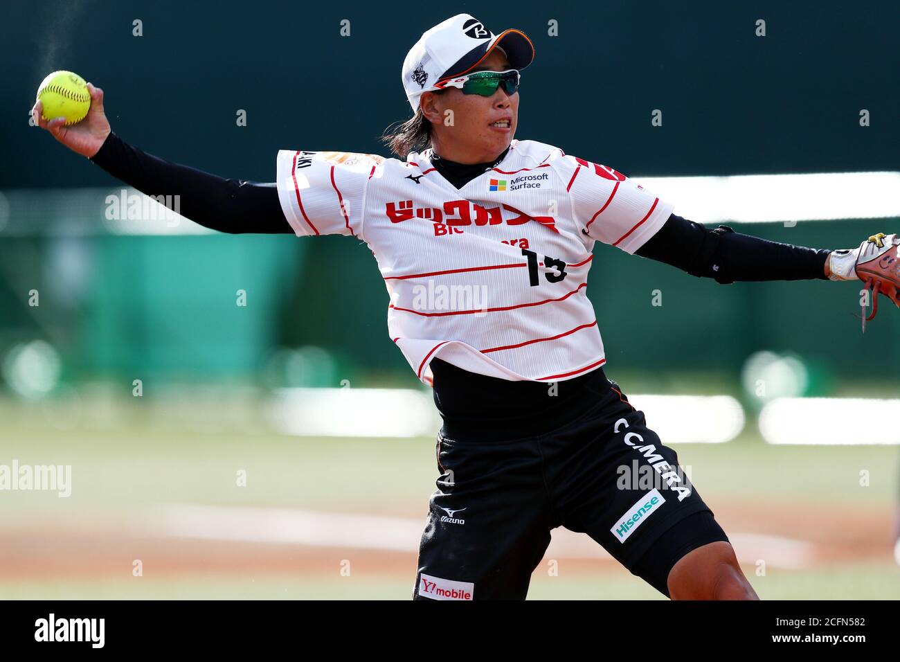 Kanagawa, Japan. 6th Sep, 2020. Yukari Hamamura (Bee Queen) Softball ...
