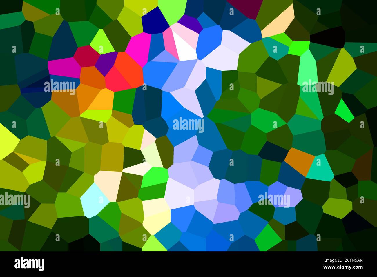 Illustration of Pixels pattern with various bright colors creates an ...