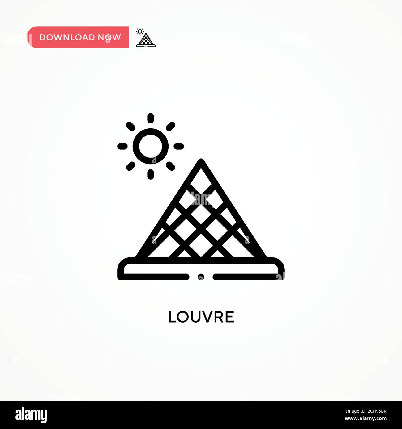 Louvres architecture detail Cut Out Stock Images & Pictures - Alamy