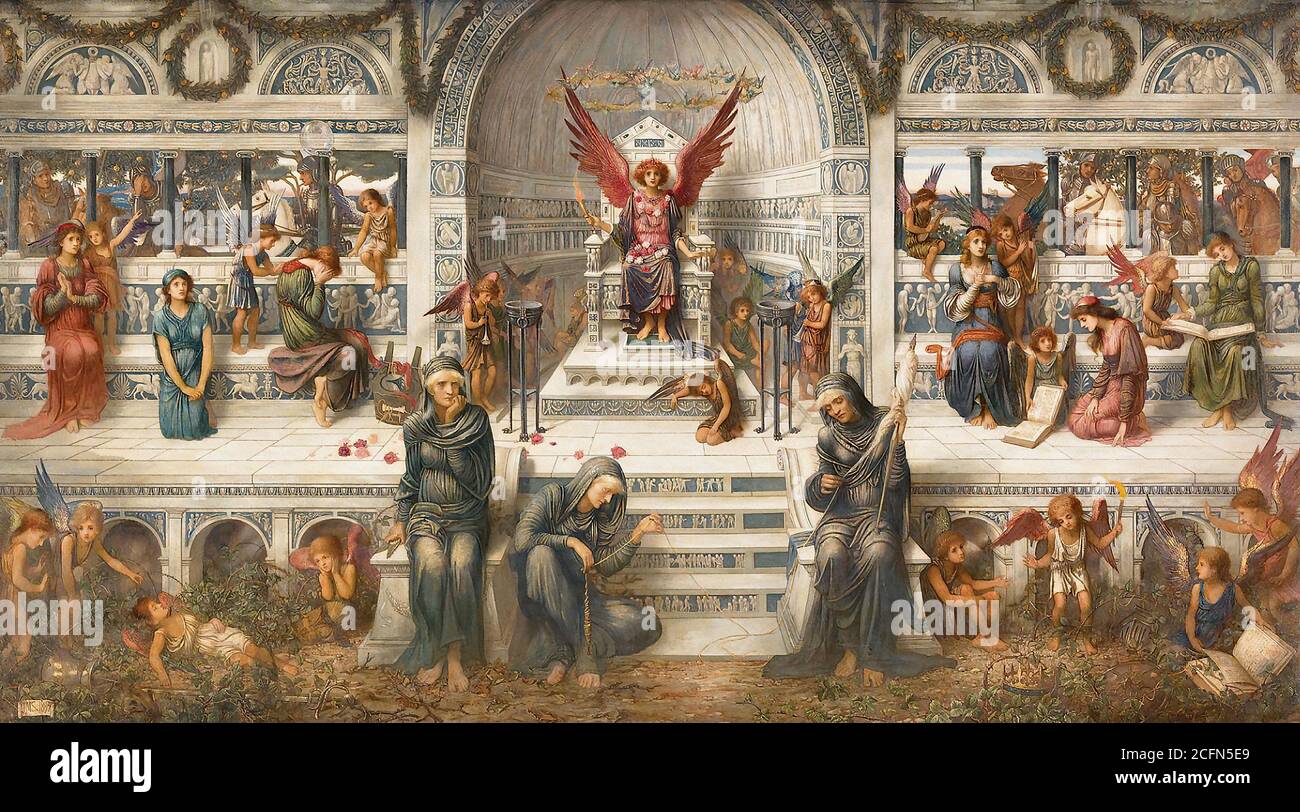 Strudwick John Melhuish - Love's Palace 1 - British School - 19th ...