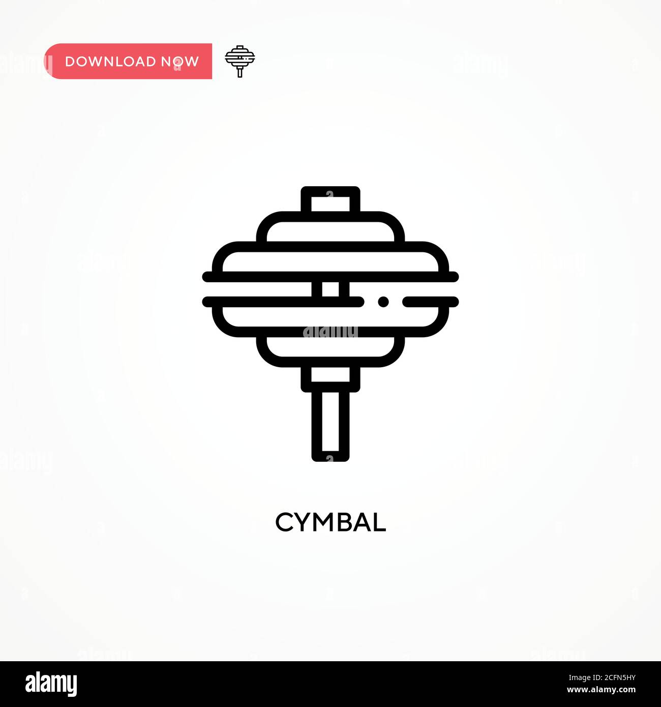 Cymbals detail Stock Vector Images - Alamy