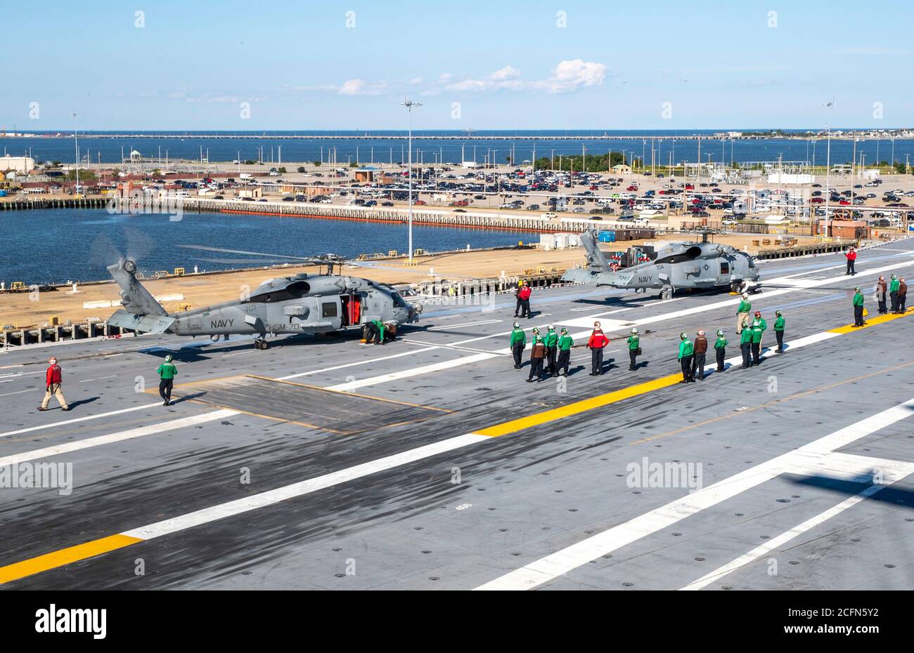 MH-60R Sea Hawks, attached to the “Spartans” of Helicopter Maritime ...