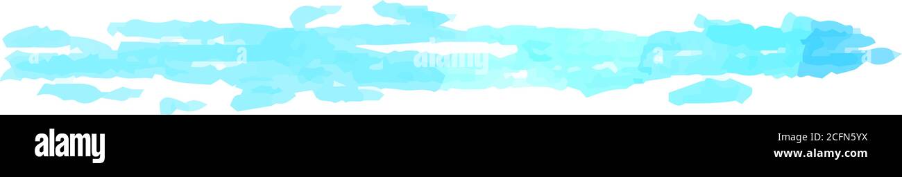 This is a illustration of Horizontal pencil line using color watercolor ...