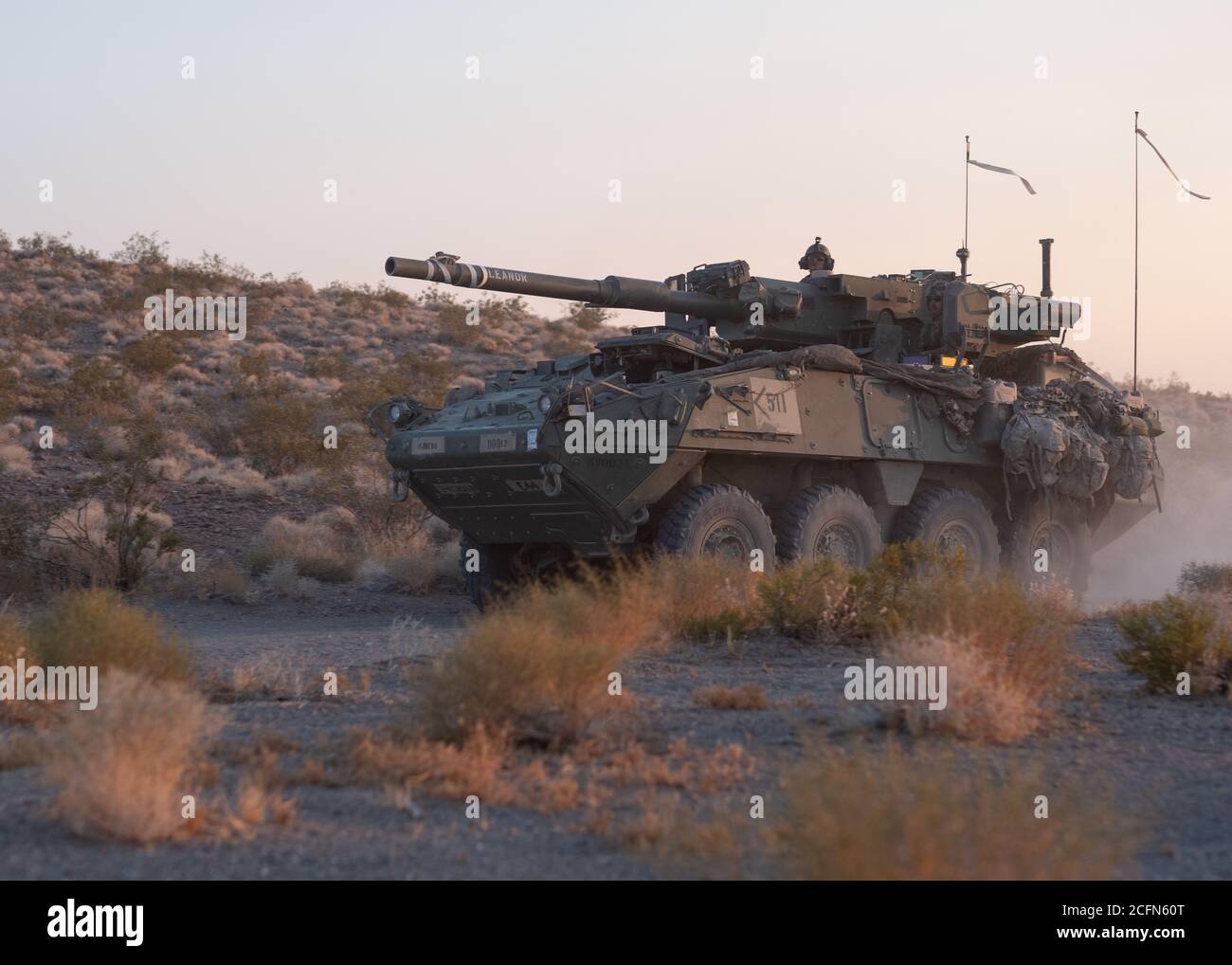 Stryker m1128 mobile gun system mgs hi-res stock photography and images ...