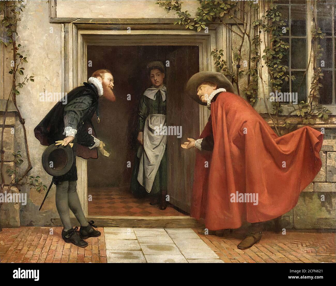 Storey George Adolphus - After You - British School - 19th Century ...