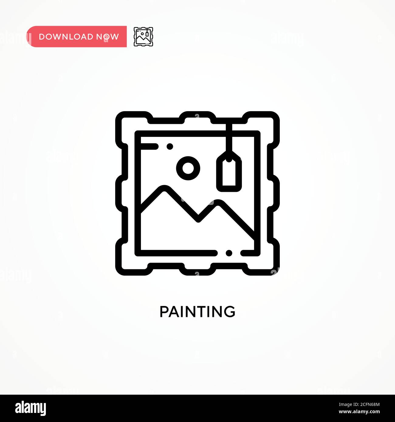 Oil pastel paintings Stock Vector Images - Alamy