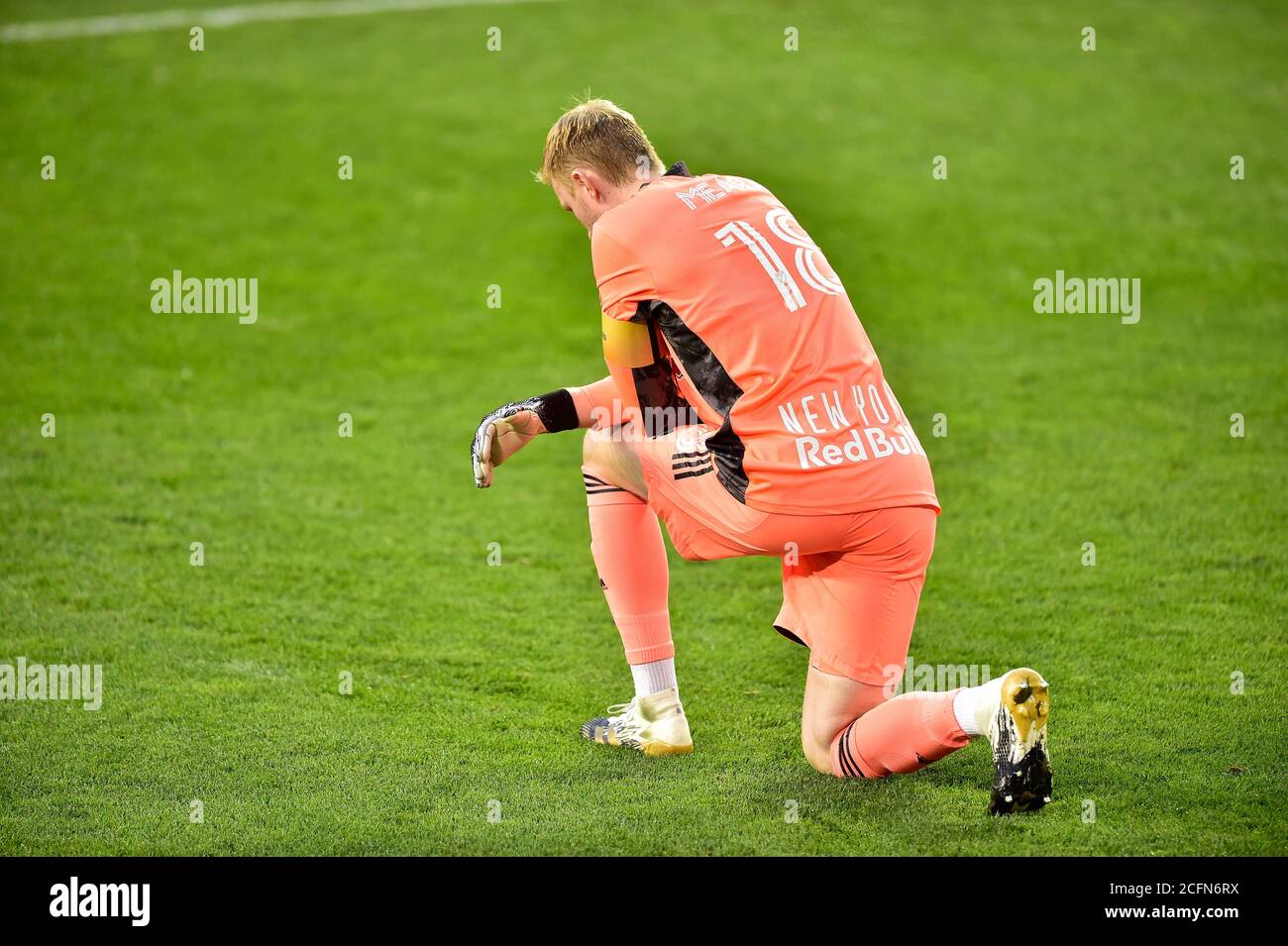 Harrison, New Jersey, USA. 6th Sep, 2020. New York Red Bulls Goalkeeper ...