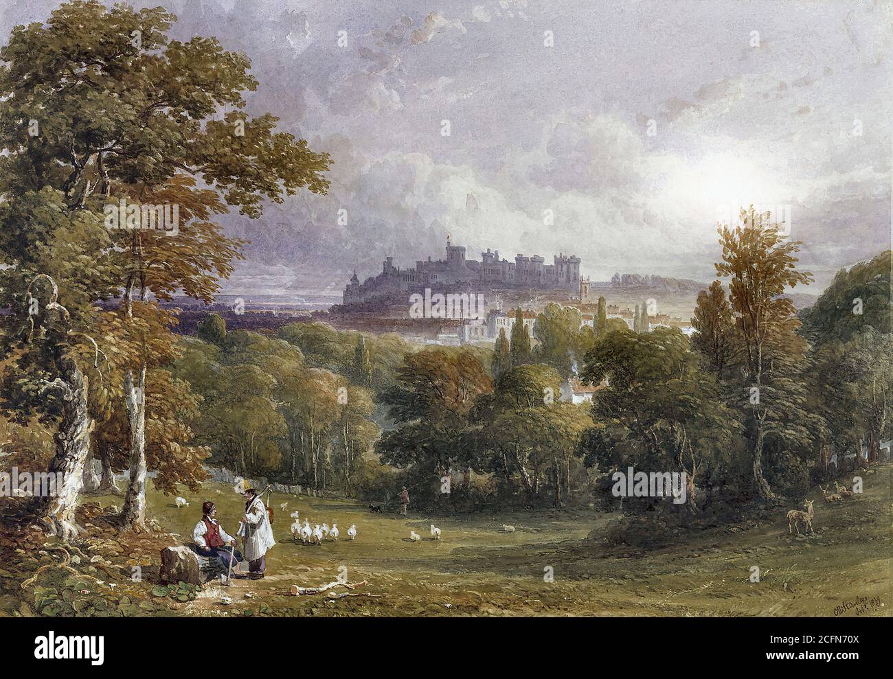 Stanley Caleb Robert - Windsor Castle from St Leonard's Hill - British ...