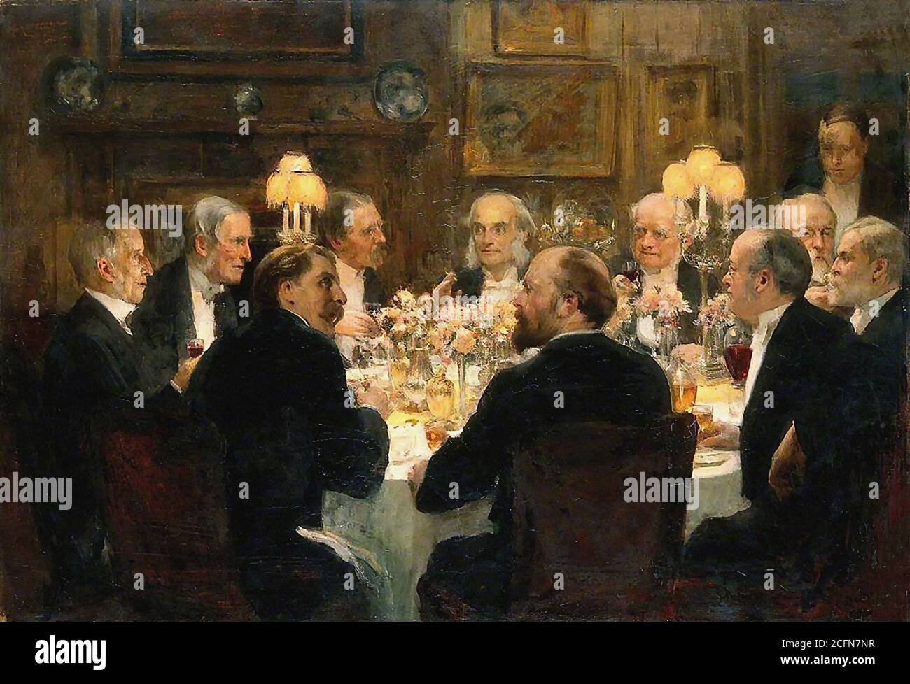 Solomon Solomon Joseph - an Octave for Mr Ernest Hart at Sir Henry ...