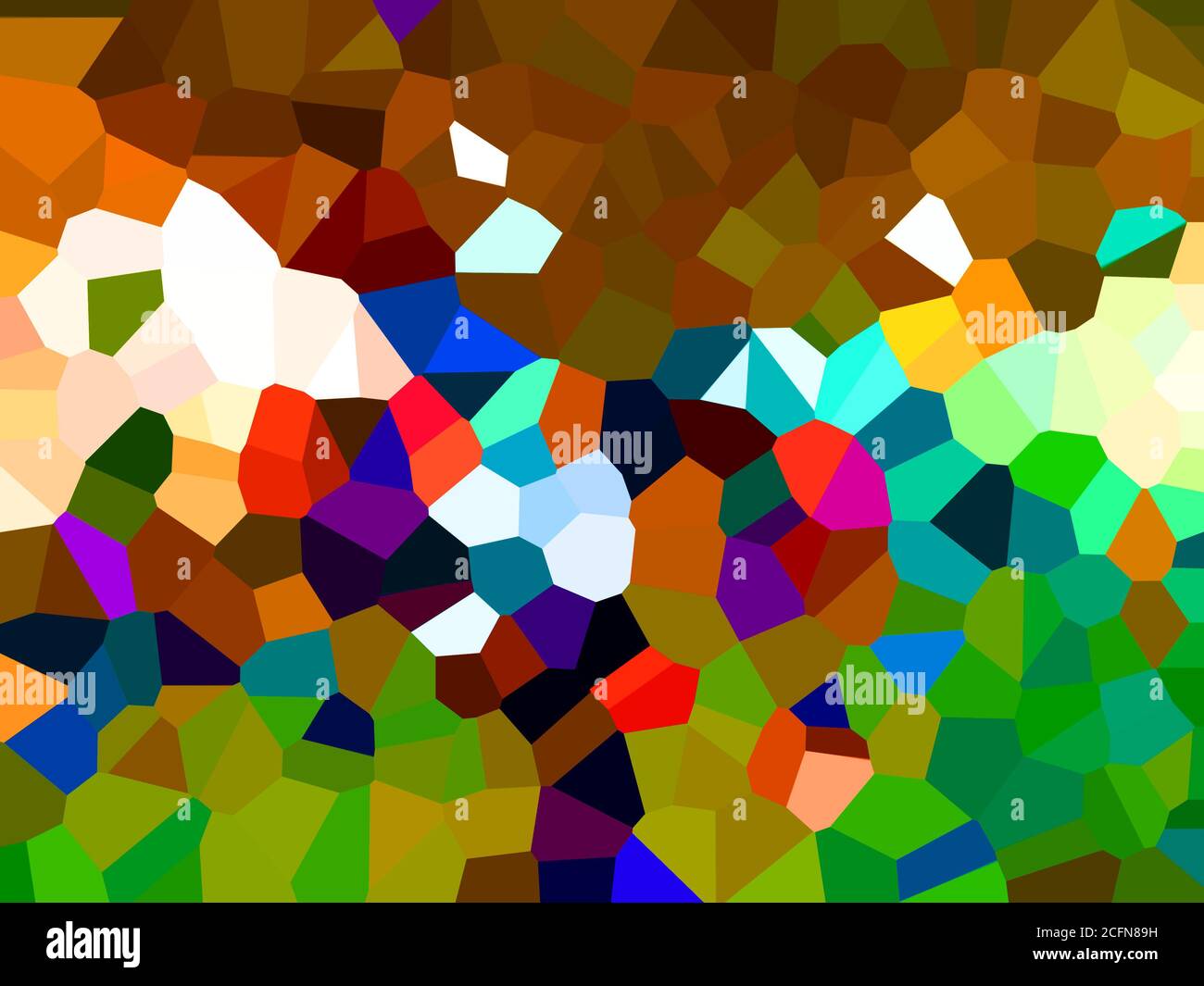 Illustration of Pixels pattern with various bright colors creates an ...