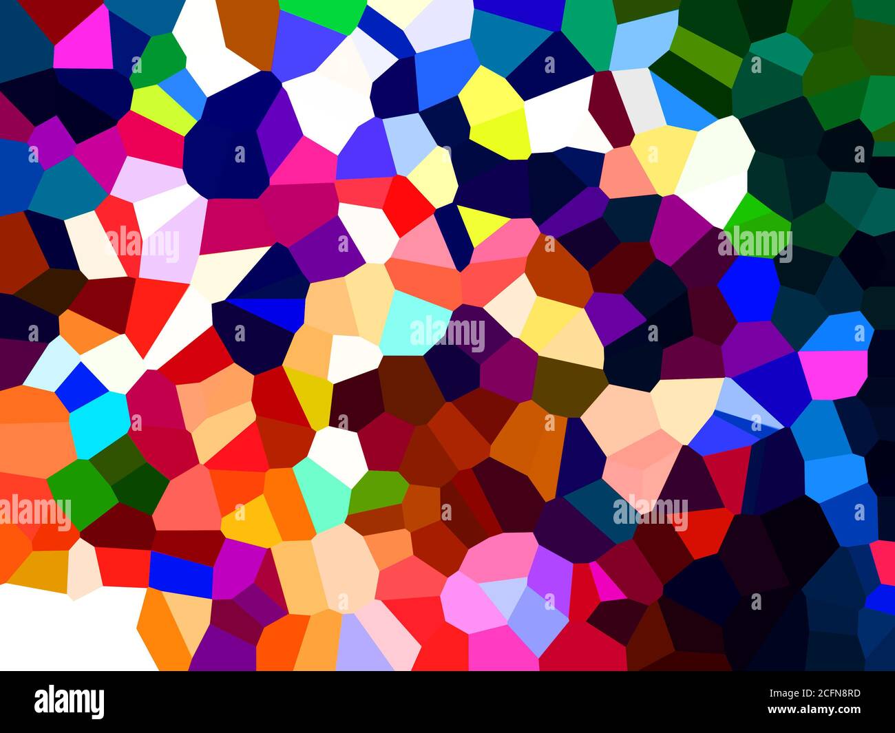 Illustration of Pixels pattern with various bright colors creates an ...