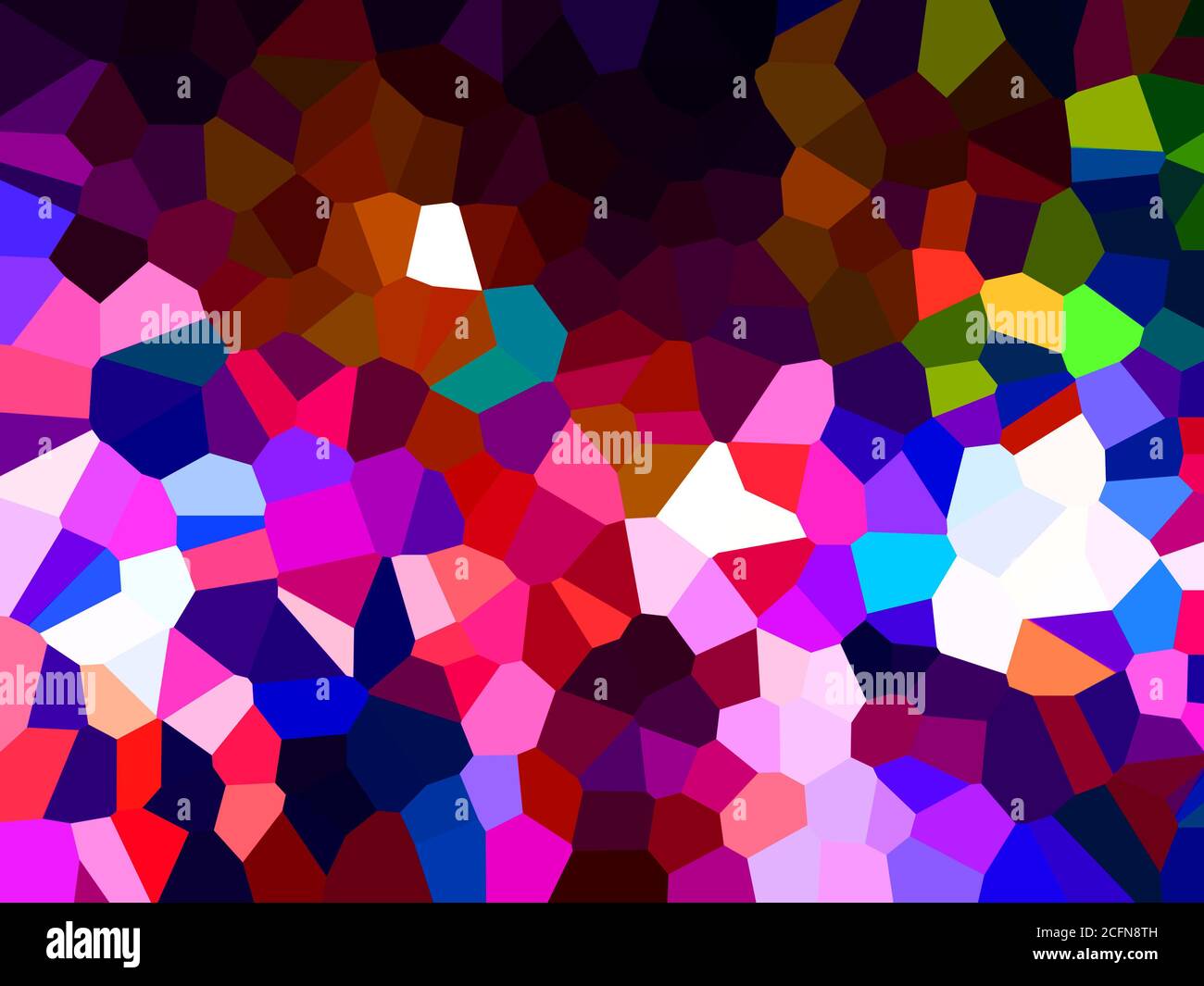 Illustration of Pixels pattern with various bright colors creates an ...