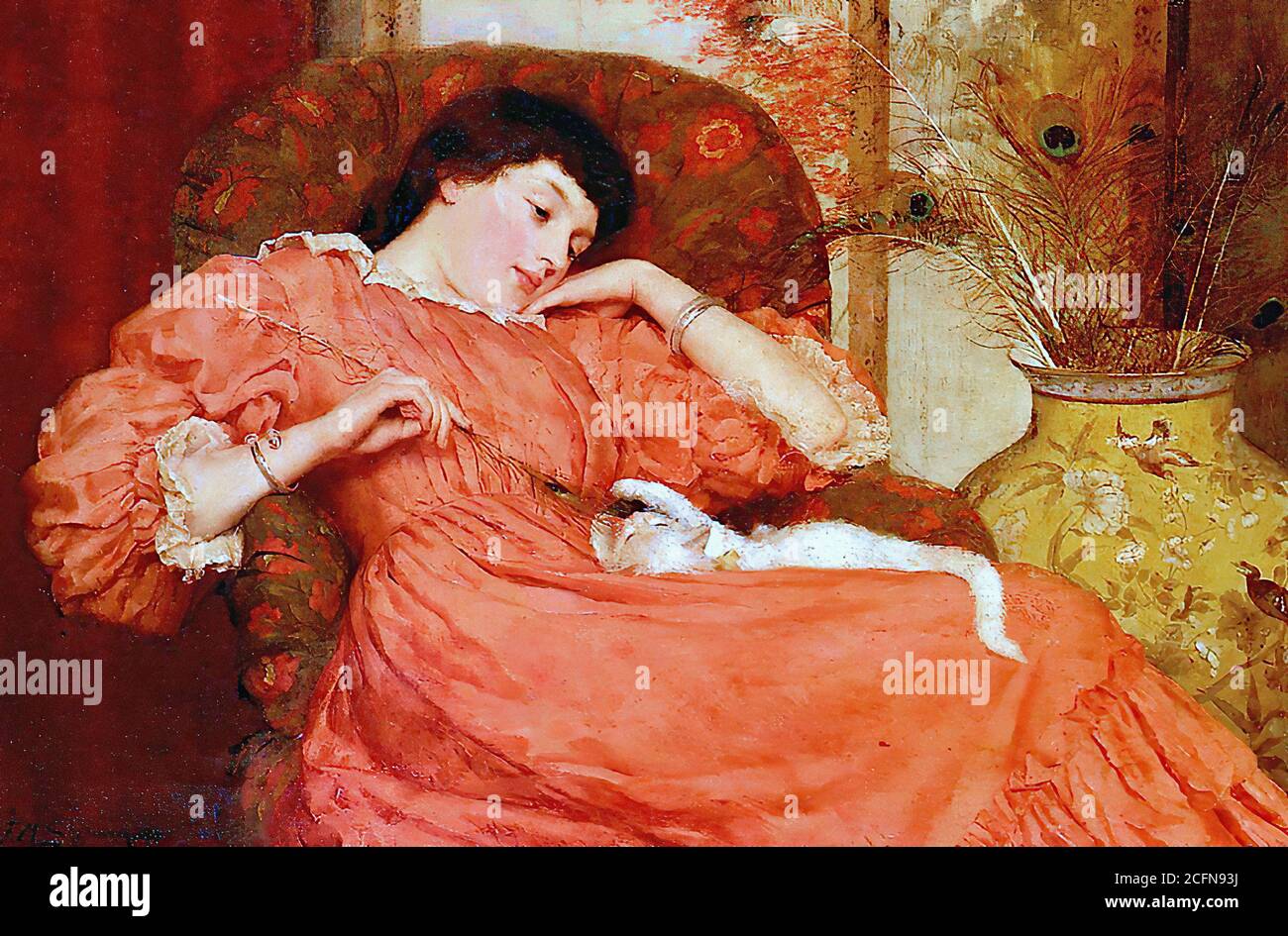 Skipworth. Frank Markham - Indolence - British School - 19th Century ...