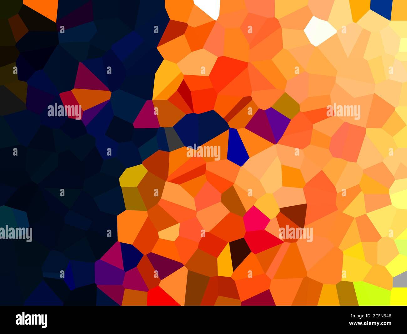 Illustration of Pixels pattern with various bright colors creates an ...