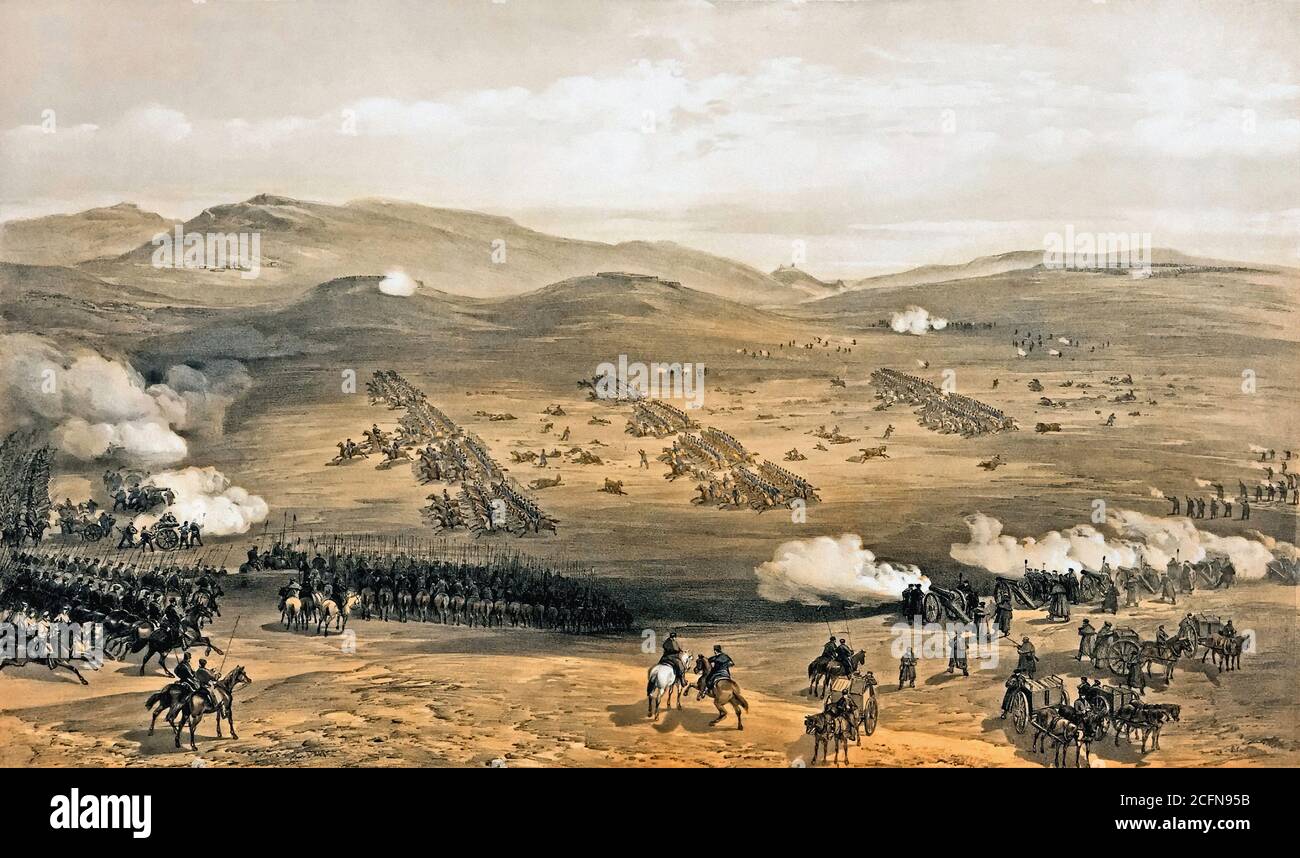 Charge Of The Light Brigade Painting