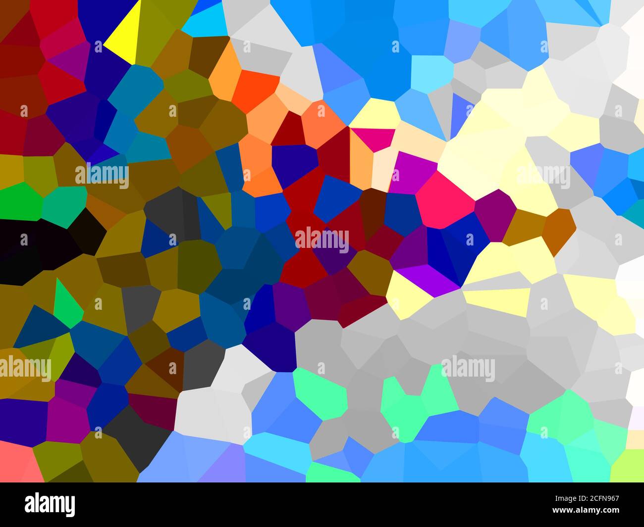 Illustration of Pixels pattern with various bright colors creates an ...