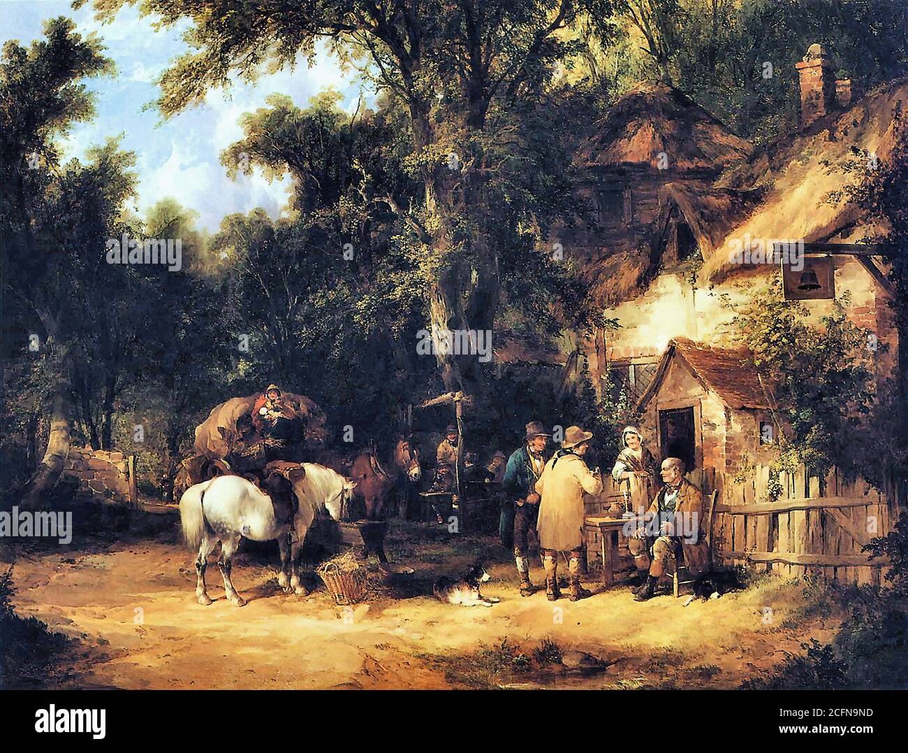 Shayer I William - at the Bell Inn Cadnam New Forest - British School ...