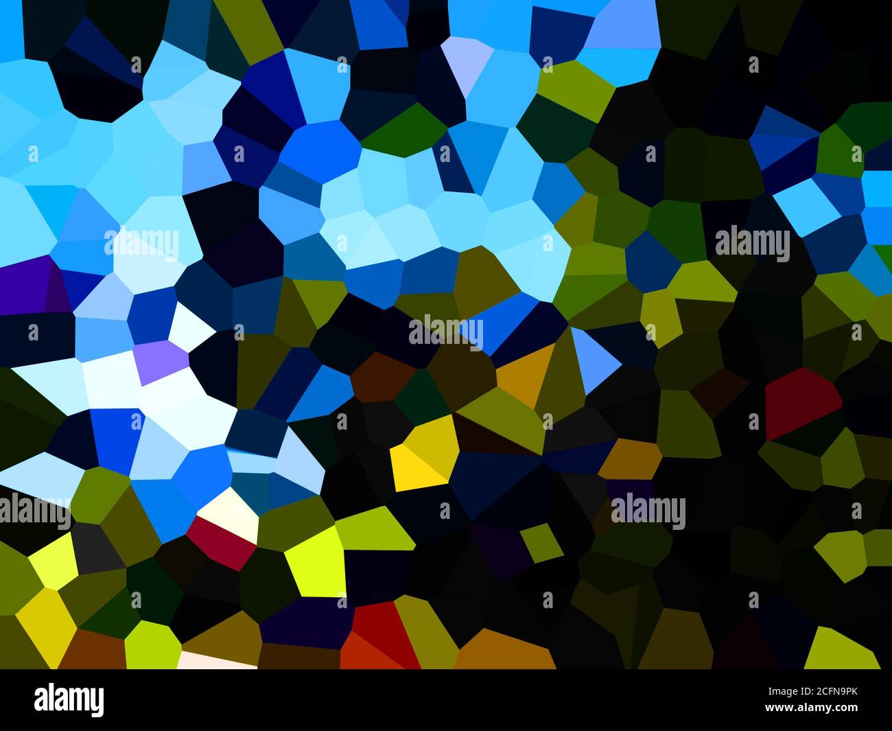 Illustration of Pixels pattern with various bright colors creates an ...