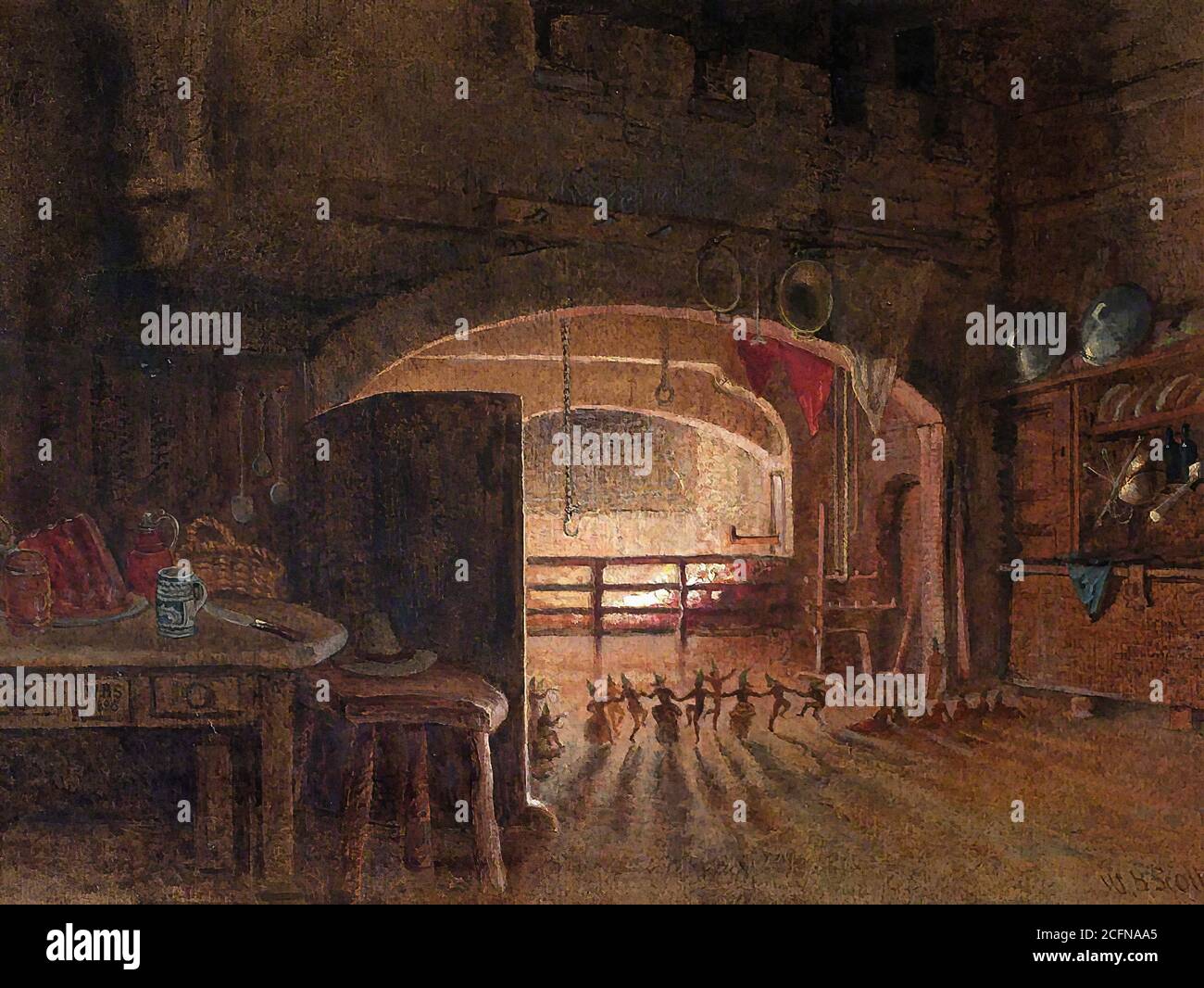 Scott William Bell - Pixies Dancing in a Ring by the Firelight ...