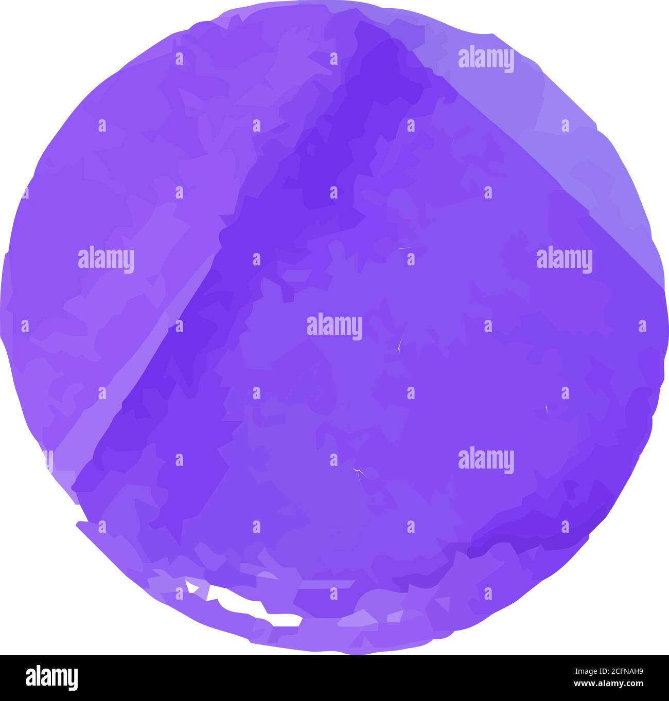 This is a illustration of Purple Watercolor Circle drawn with a ...
