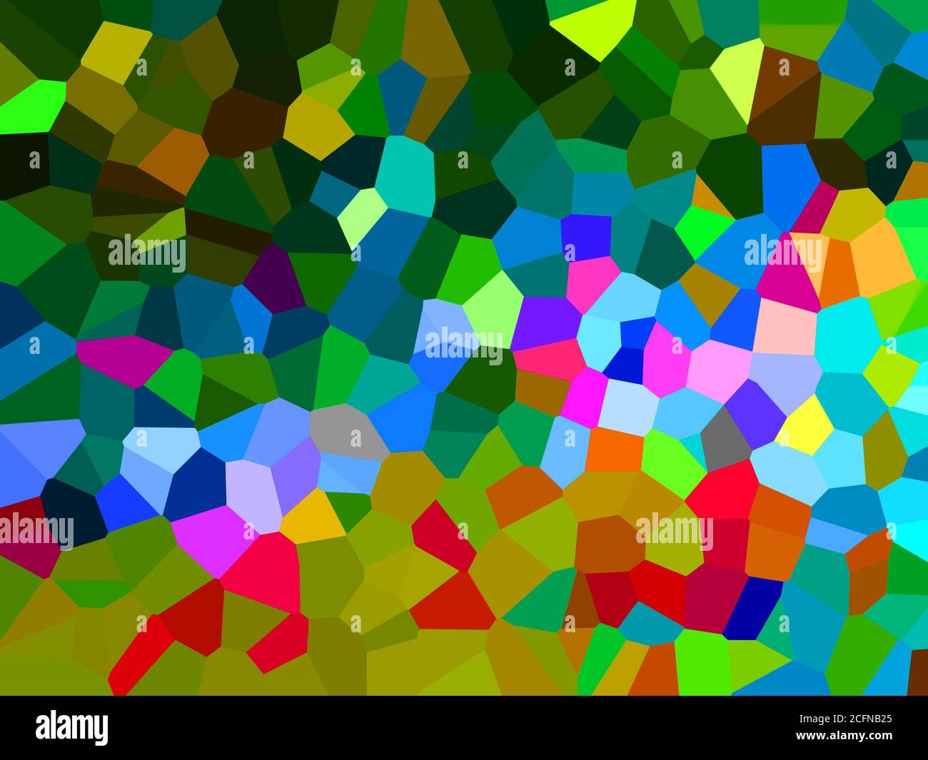 Illustration of Pixels pattern with various bright colors creates an ...