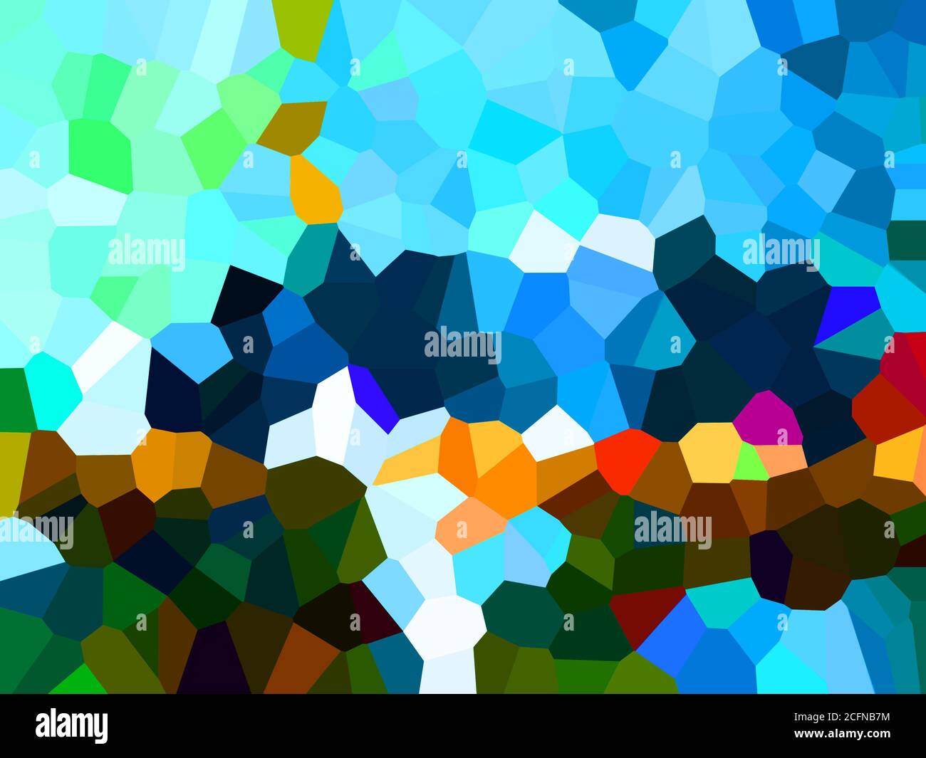 Illustration of Pixels pattern with various bright colors creates an ...