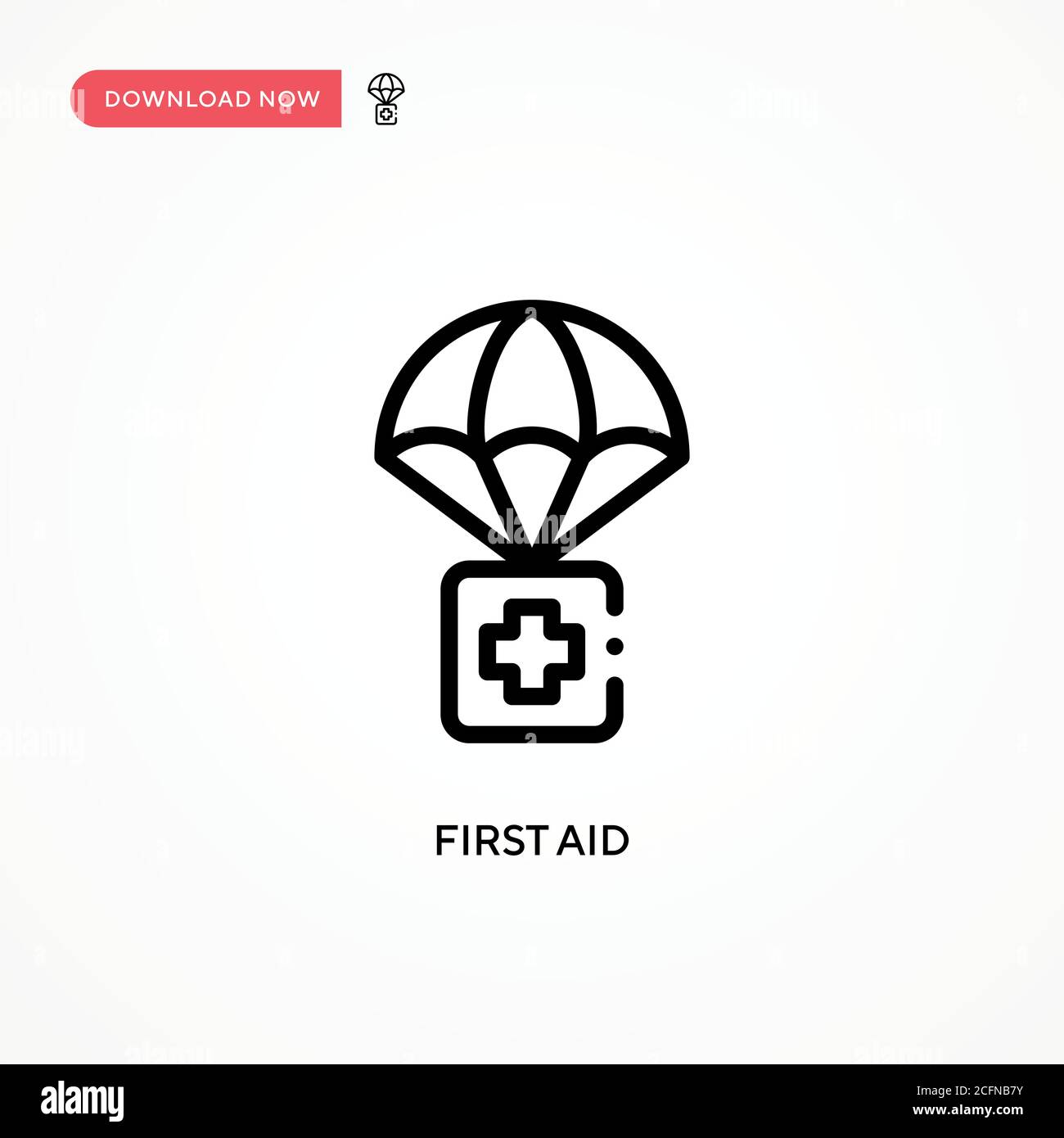 First aid vector icon. Modern, simple flat vector illustration for web ...