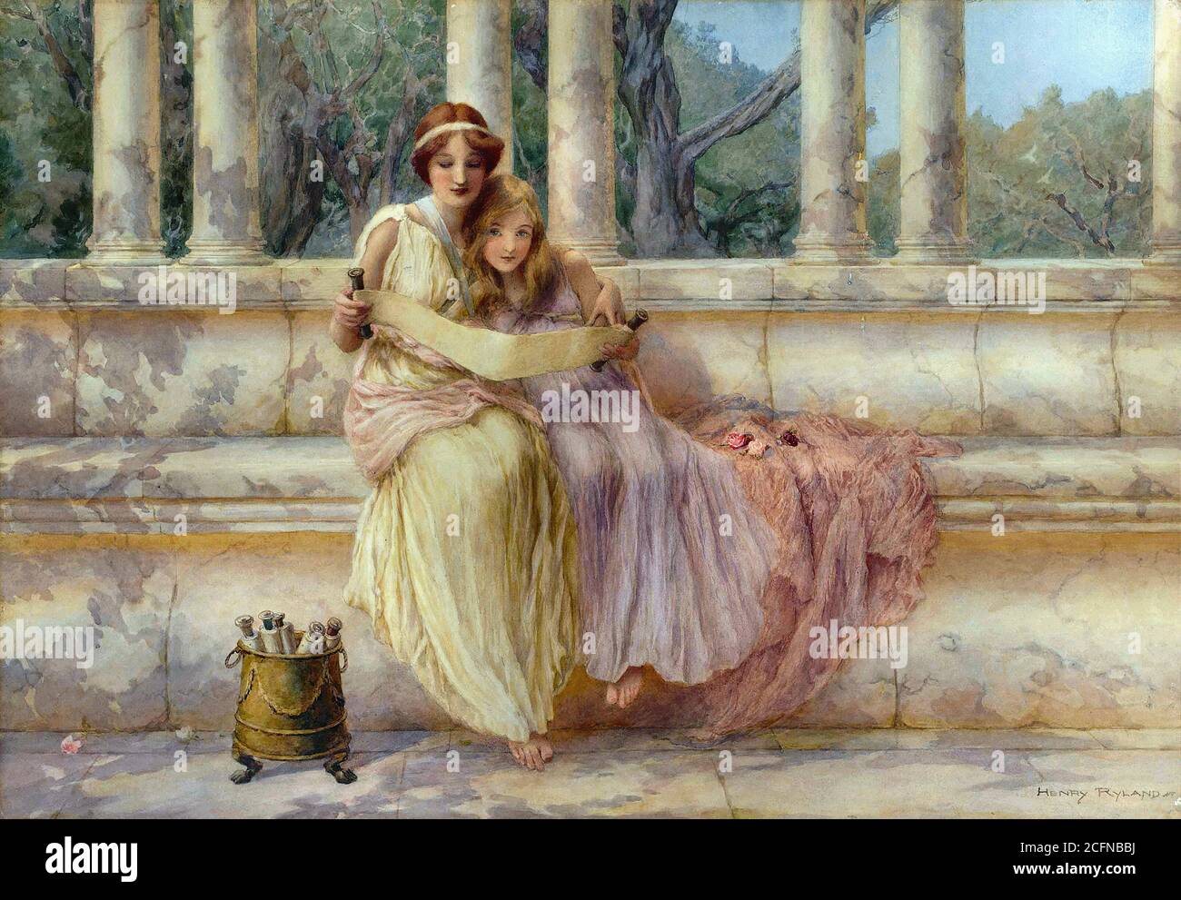 Ryland Henry - a Wonder Book of Ancient Greece - British School - 19th ...