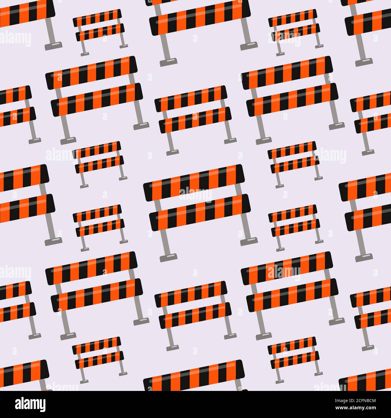 warning sign board seamless pattern vector illustration background ...