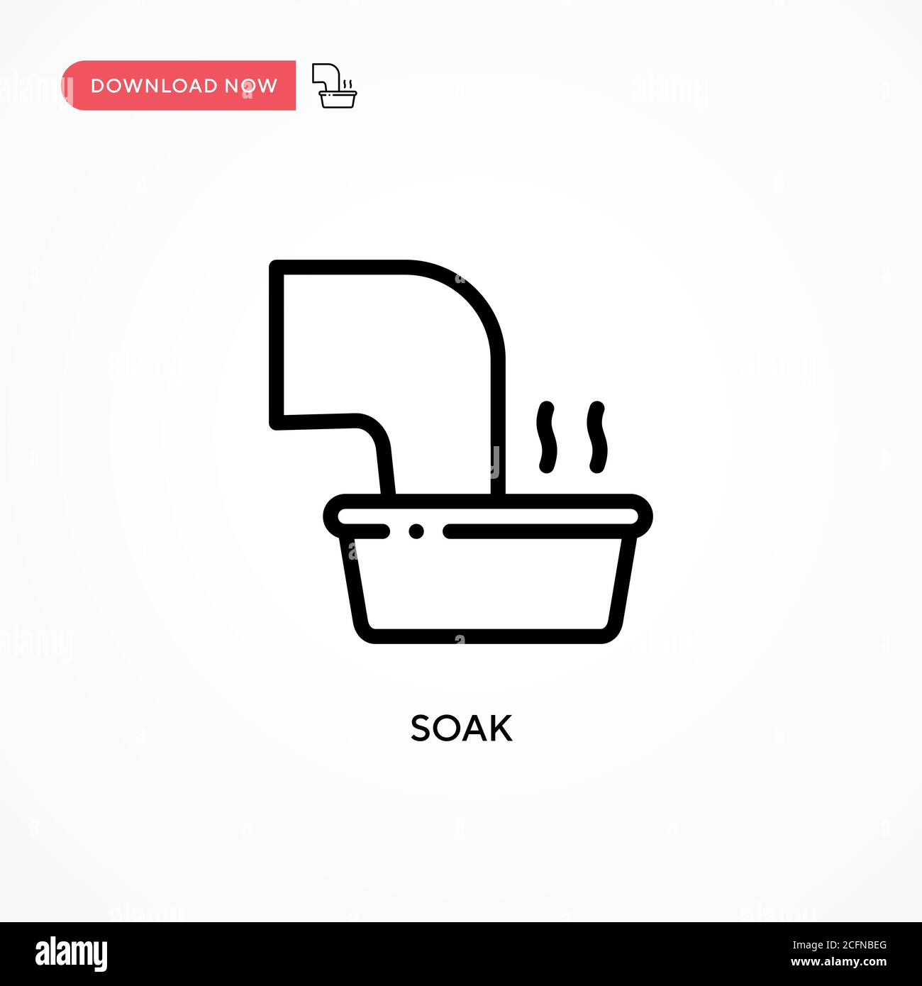 Feet Bowl Stock Vector Images - Alamy